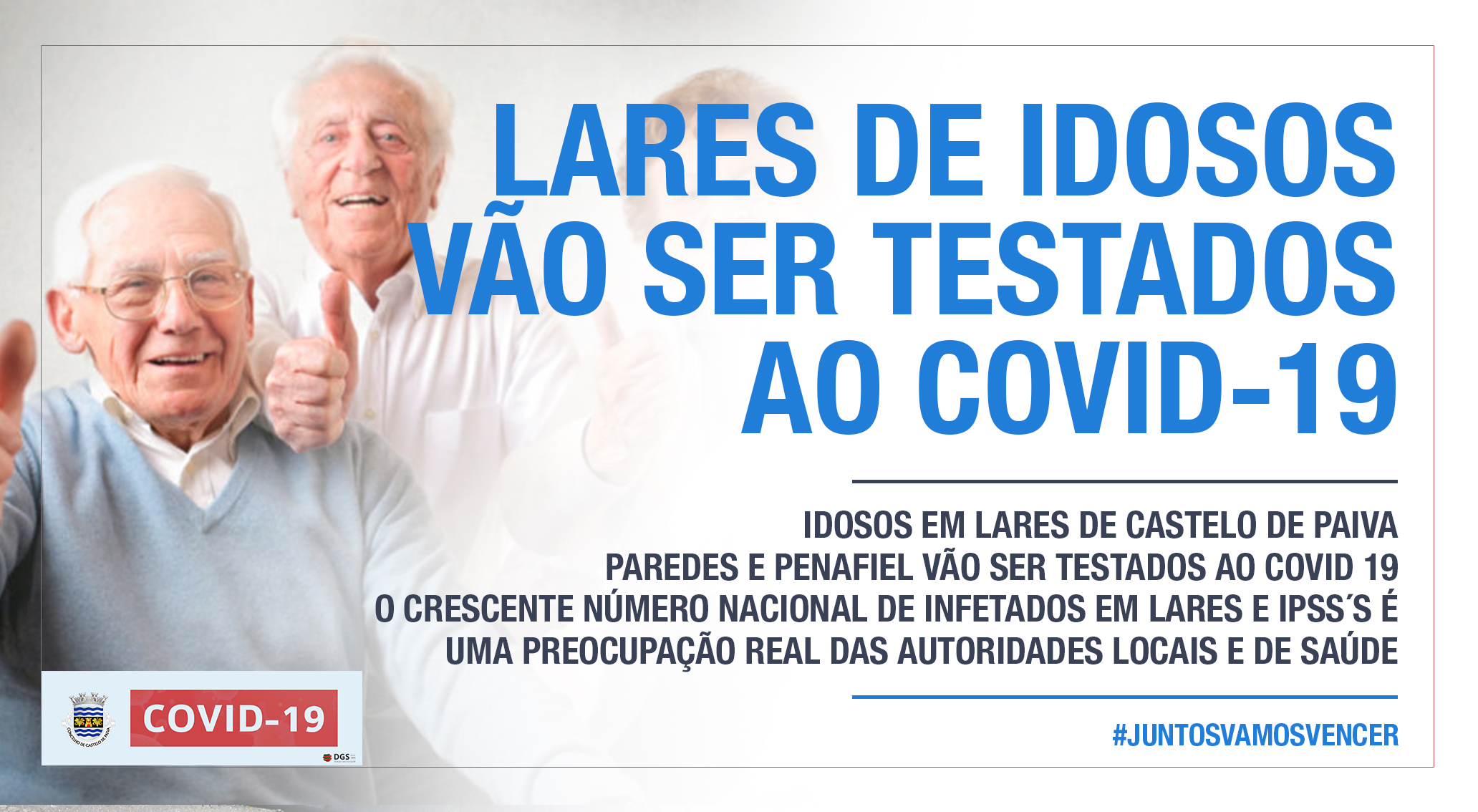Lares De Idosos V o Ser Testados Not cias CM Castelo De Paiva Lares De Idosos V o Ser Testados Not cias CM Castelo De Paiva